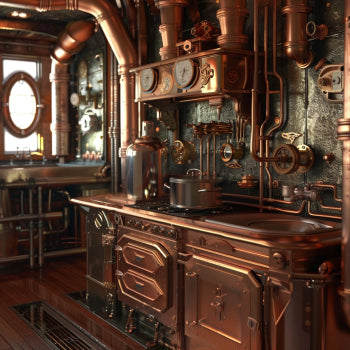 Transform Your Kitchen with Steampunk Elegance from KitchenLov ...
